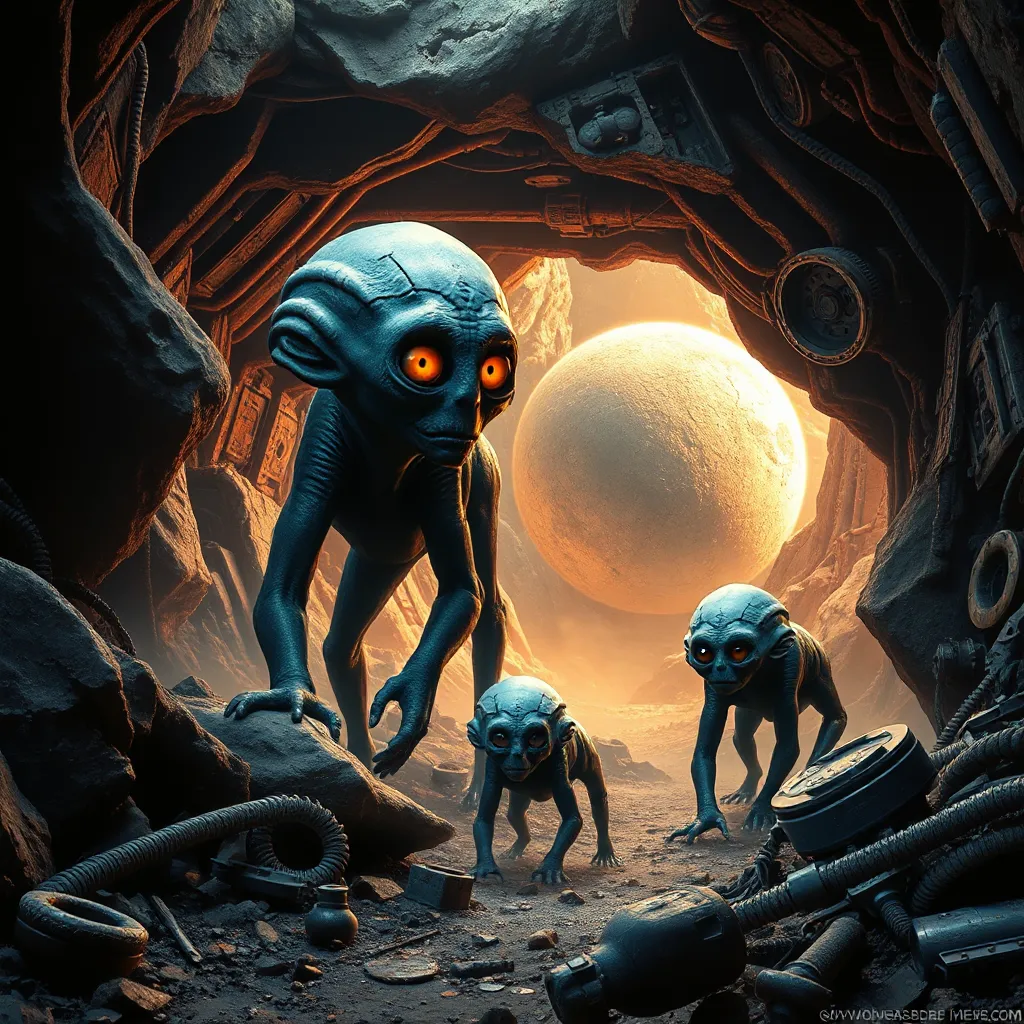 Mr. Borland's Theory: Greys as Subterranean Survivors : MysteryLores