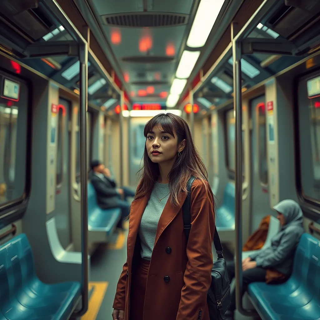 Reality Check: A Subway Encounter Sparks Self-Reflection : MysteryLores