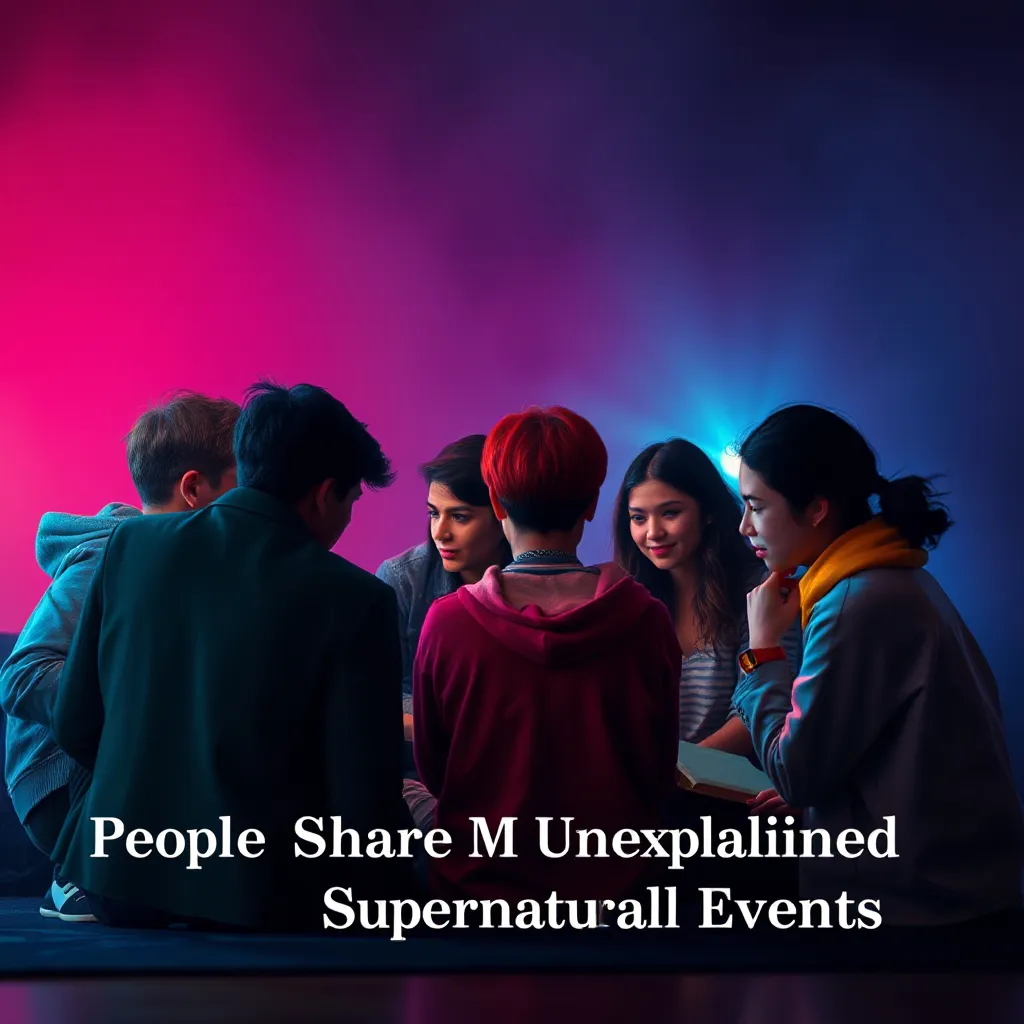 People Share Their Most Unexplainable Supernatural Events : MysteryLores