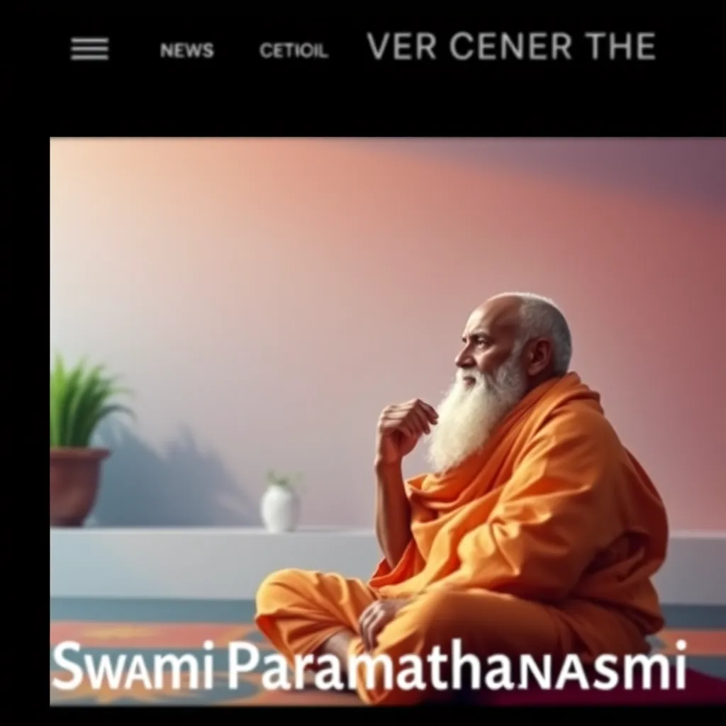 Exploring 'Ahambrahmāsmi' with Swami Paramarthananda : MysteryLores