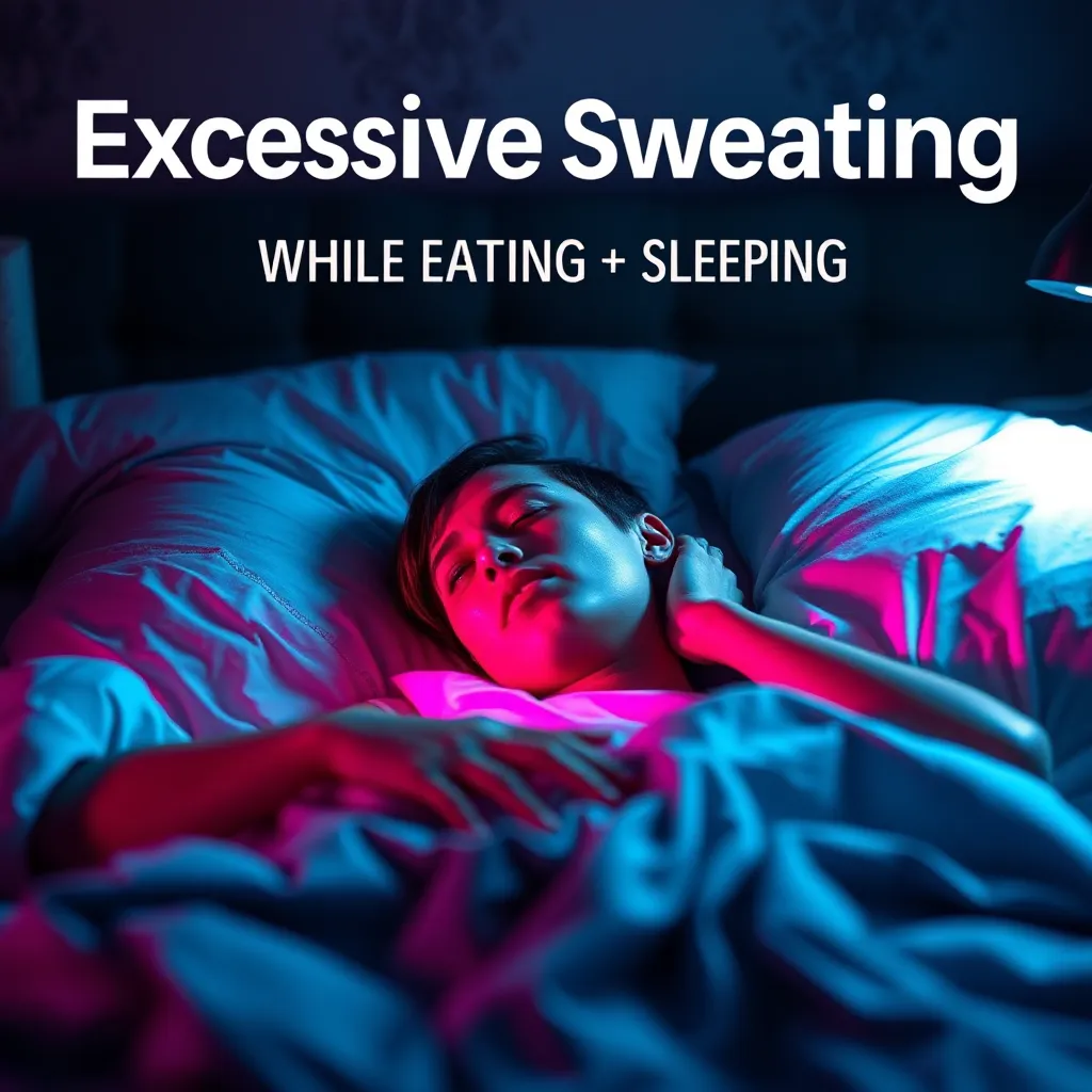 Understanding Excessive Sweating While Eating and Sleeping : MysteryLores