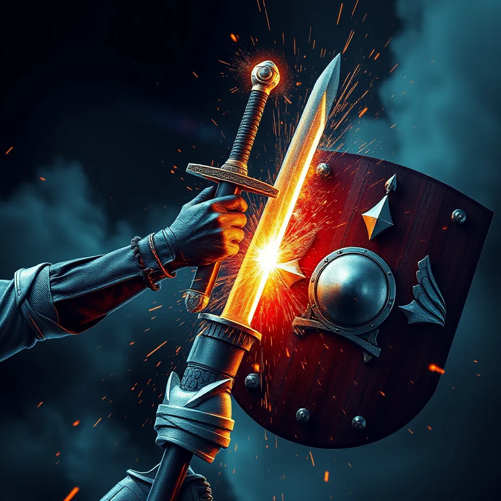 The Paradox of the Unstoppable Sword and Shield Debate : MysteryLores