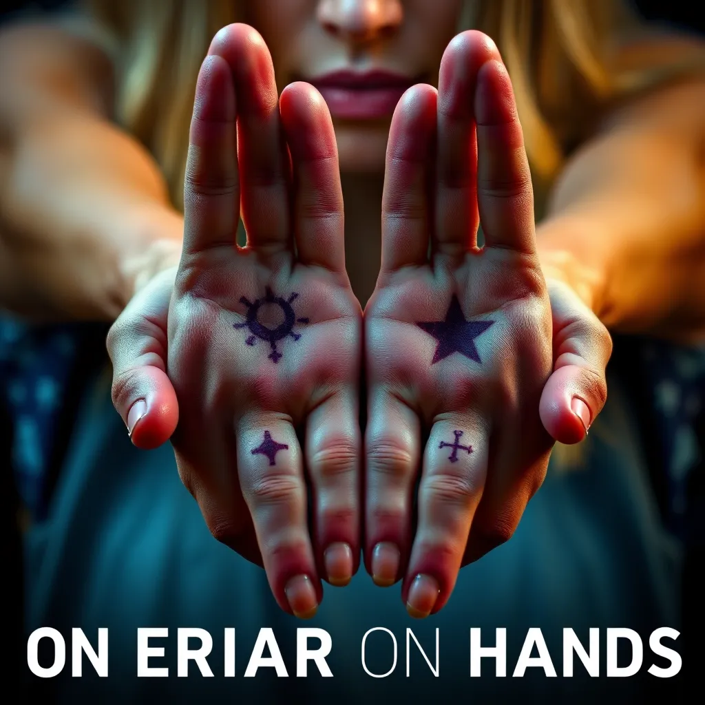 Exploring The Mysterious Symbols on Erika Kirk's Hands : MysteryLores