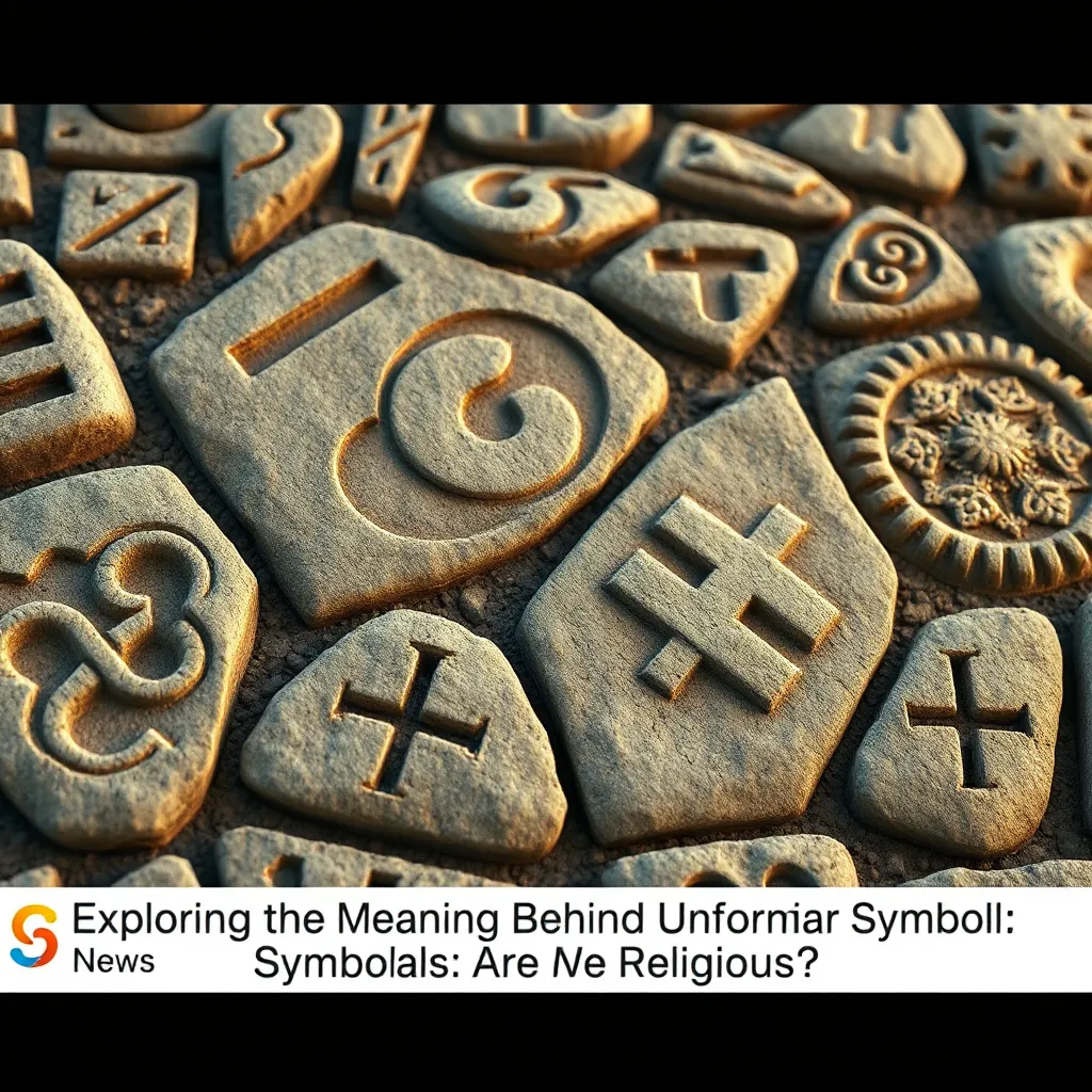 Exploring the Meaning Behind Unfamiliar Symbols: Are They Religious? : MysteryLores