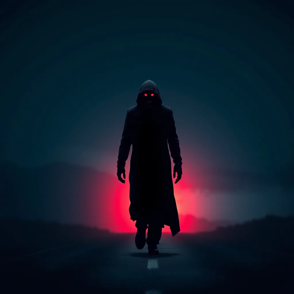 Witness Claims 10-Foot Dark Watcher Spotted on Road : MysteryLores
