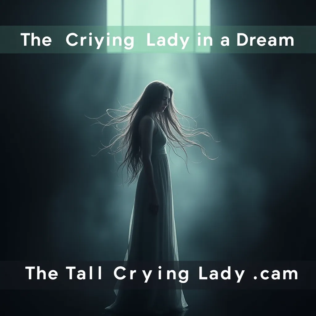 Chilling Encounter: The Tall Crying Lady in a Dream : MysteryLores