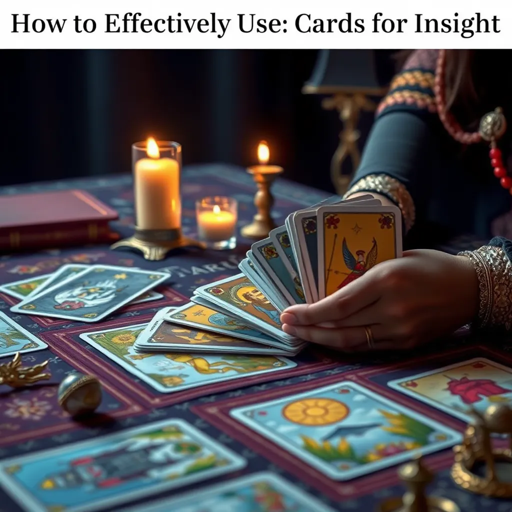 How to Effectively Use Tarot Cards for Insight : MysteryLores