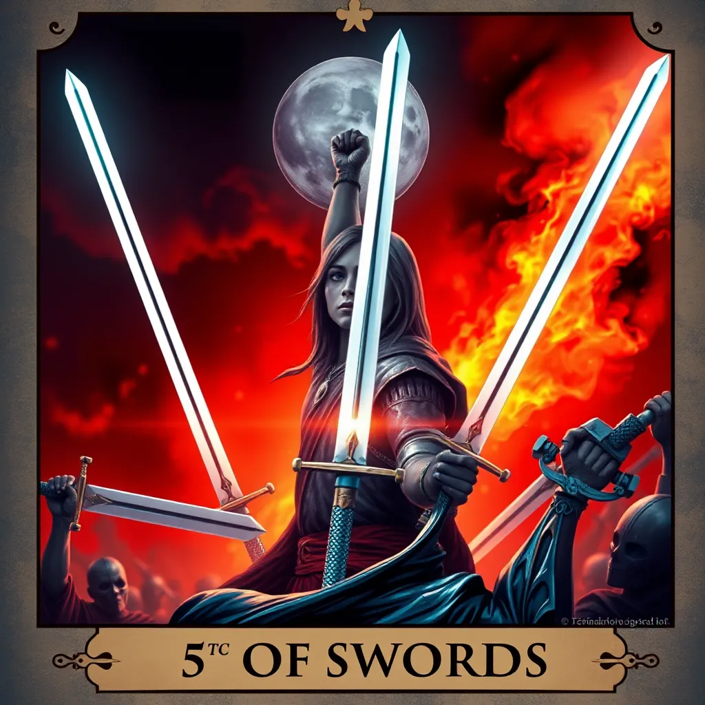 Understanding the 5 of Swords: A Tarot Insight : MysteryLores