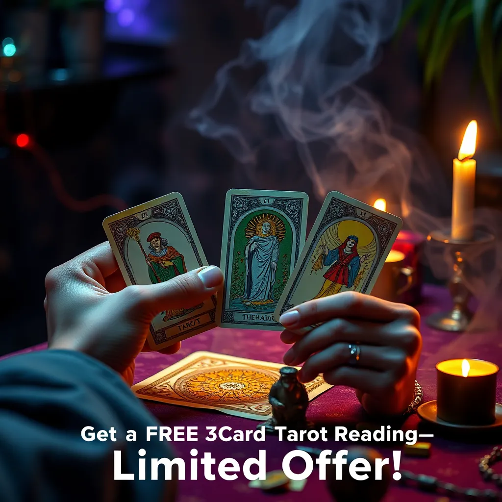 Get a Free 3-Card Tarot Reading—Limited Offer! : MysteryLores