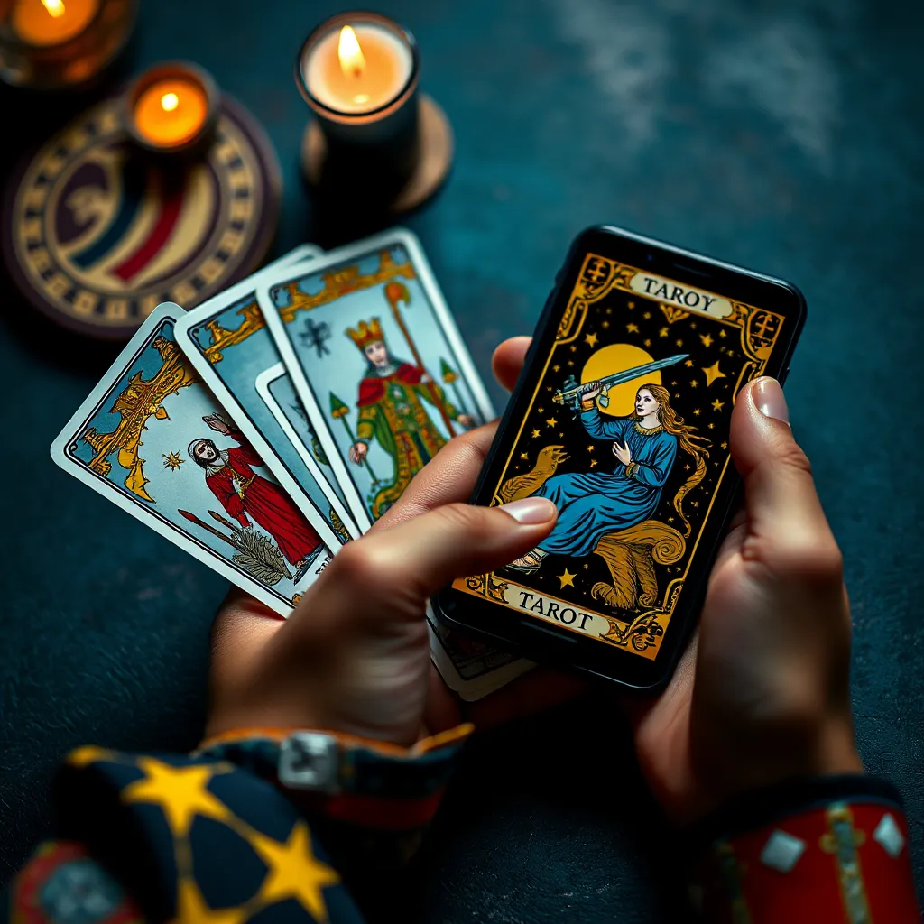 Exploring Authenticity in Tarot Apps versus Physical Decks : MysteryLores