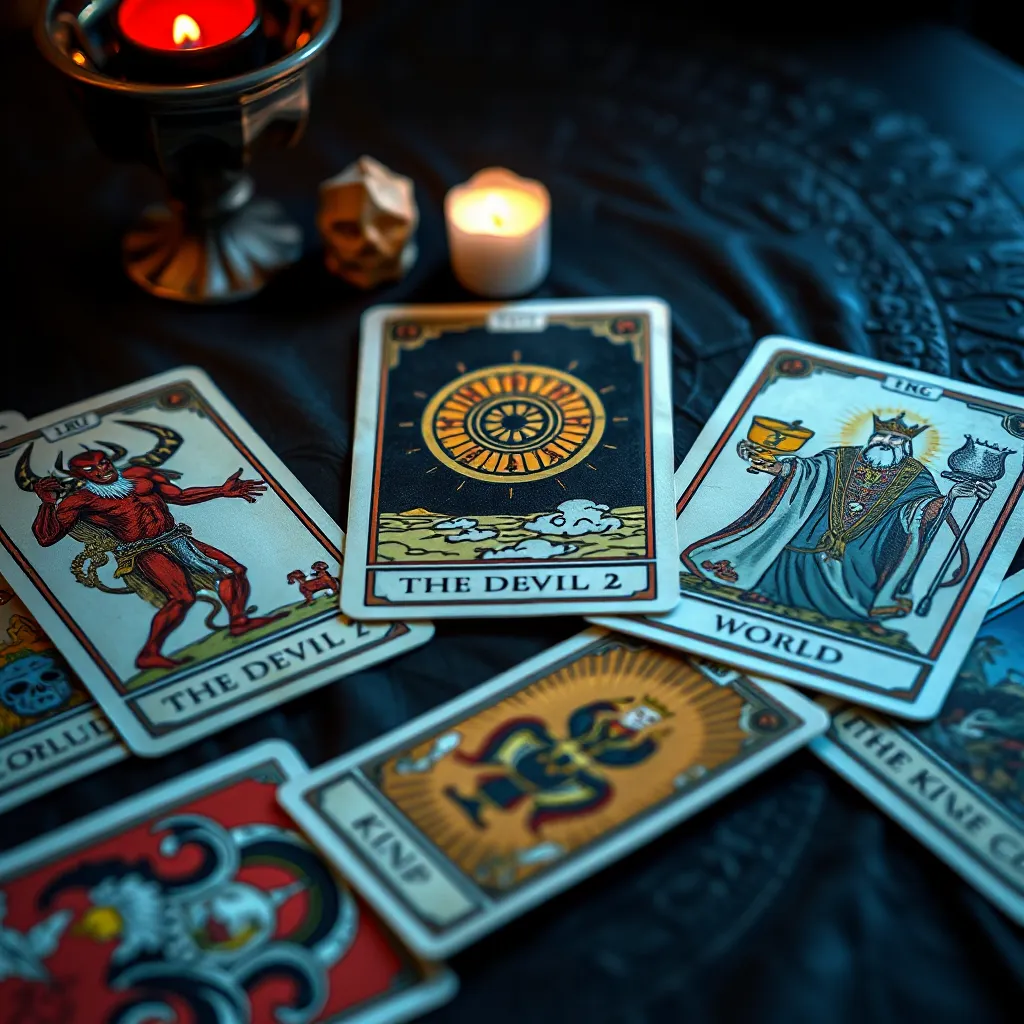 Interpreting Tarot: The Devil, The World, and The King of Cups ...