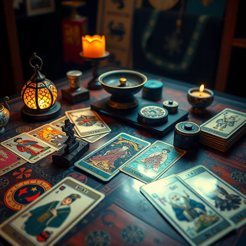 Exploring the Battle of Fates Tarot Decks on TV : MysteryLores