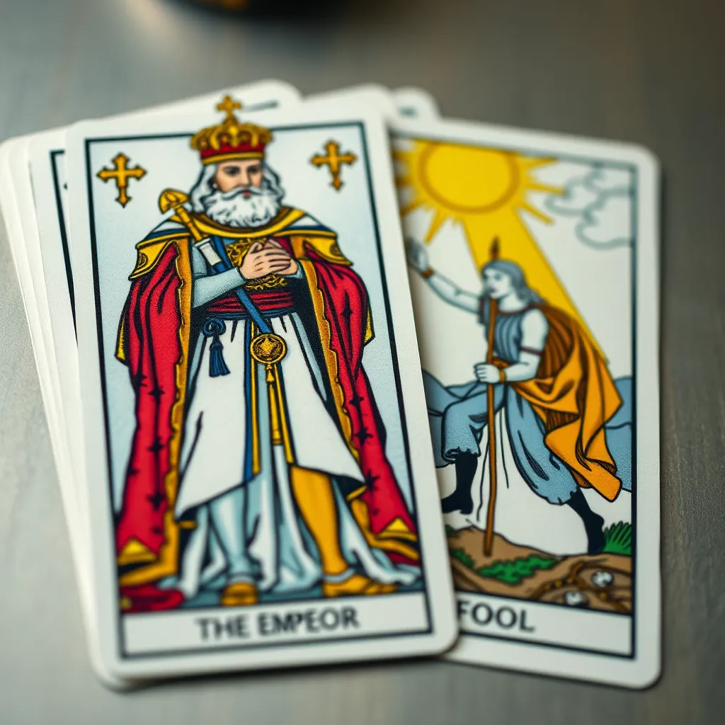 Understanding Tarot Symbol Changes: Emperor to Fool : MysteryLores