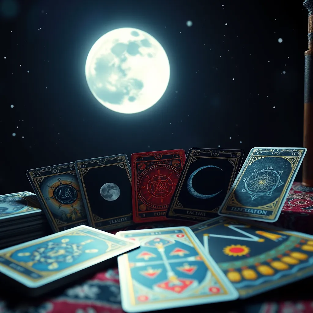 Best Tarot Spreads for Full Moon and Lunar Eclipse : MysteryLores