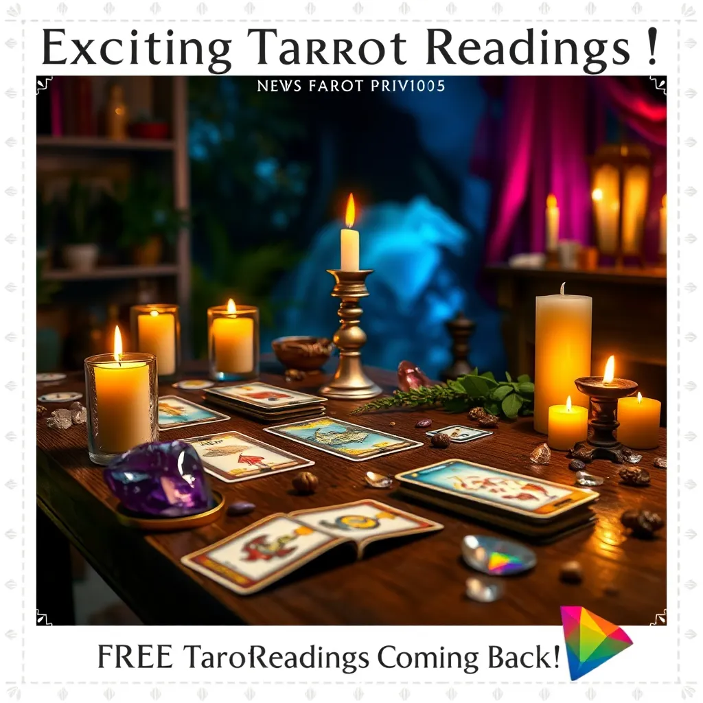 Exciting Free Tarot Readings Coming Back! : MysteryLores