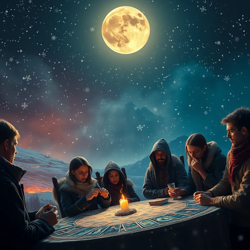 Unlocking Revelations with Snow Storm Moon Tarot Readings : MysteryLores