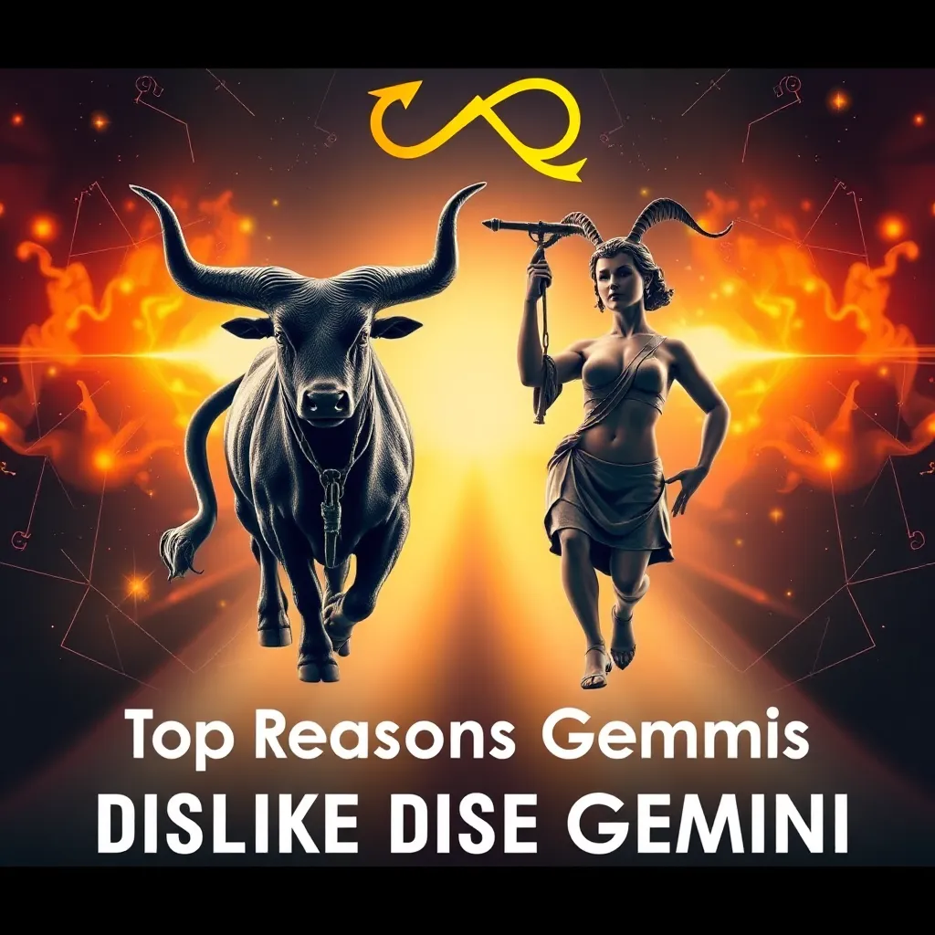 Top Reasons Taurus Dislikes Gemini Traits : MysteryLores