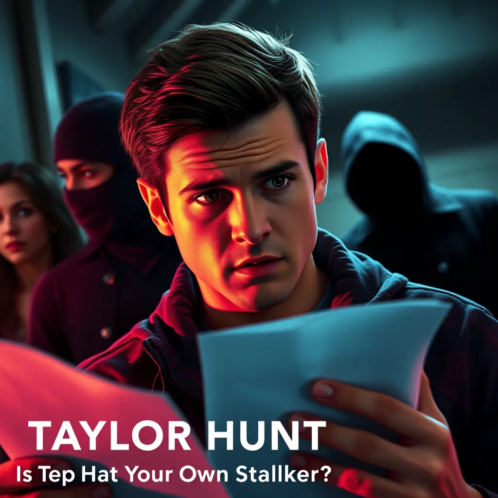 Plot Twist: Is Taylor Hunt Behind His Own Stalker Drama? : MysteryLores