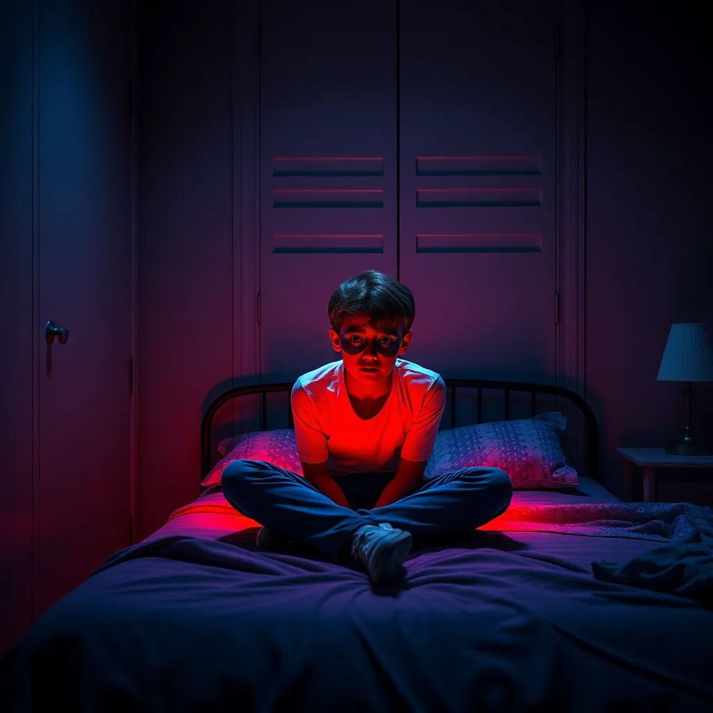 Teen Struggles with Paranormal Fears in Bedroom : MysteryLores