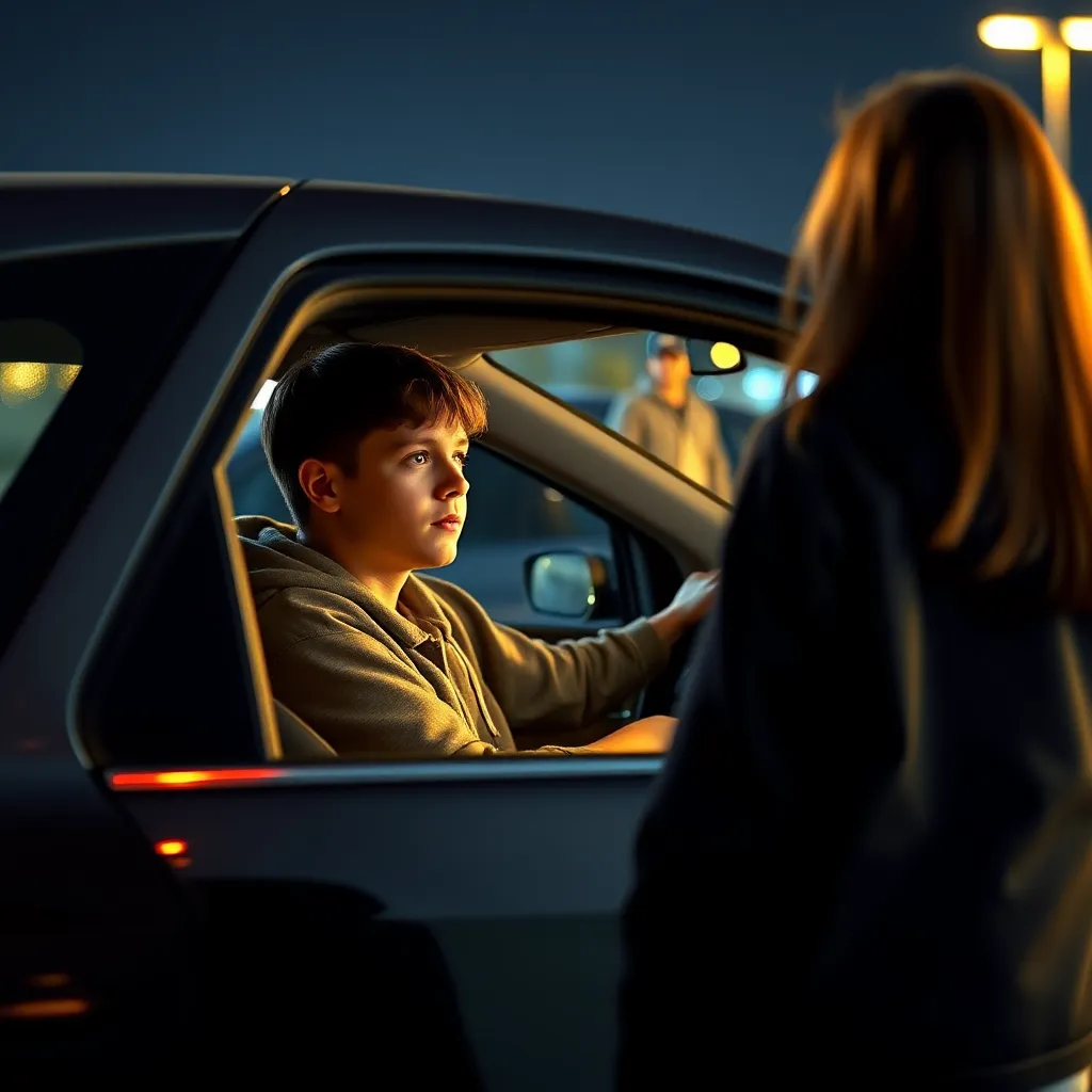 Strange Parking Lot Encounter: A Teen's Odd Experience : MysteryLores