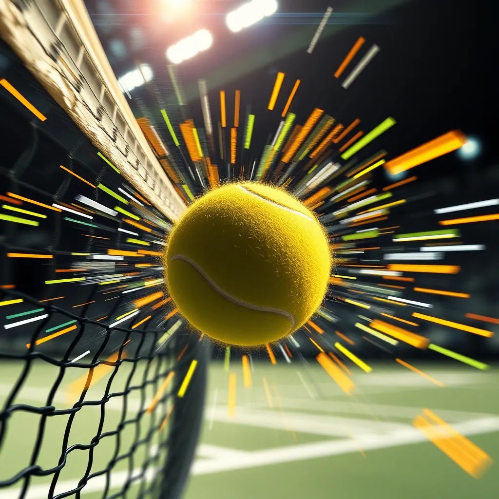 Tennis Ball Glitch Captured in Super Slow Motion : MysteryLores