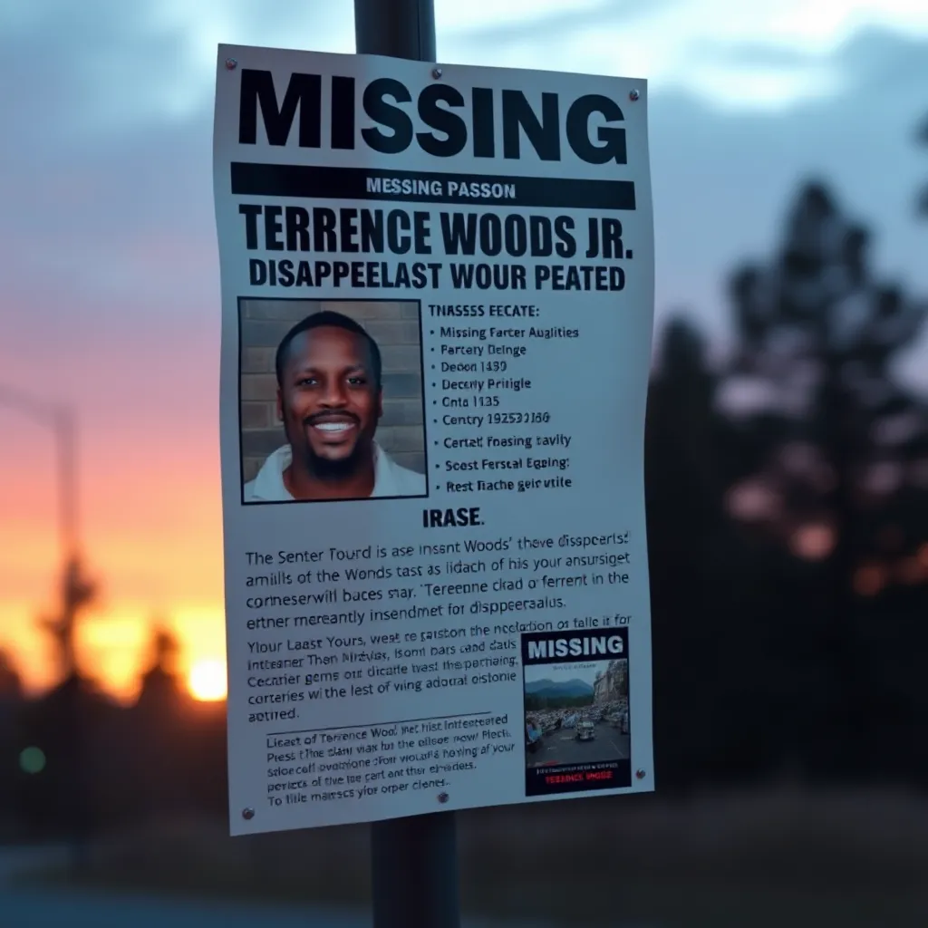 The Strange Case of Terrence Woods' Disappearance : MysteryLores