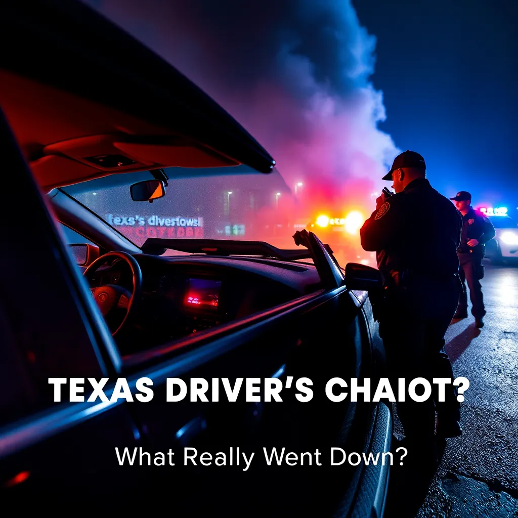 Texas Driver's Chaotic Escape: What Really Went Down? : MysteryLores