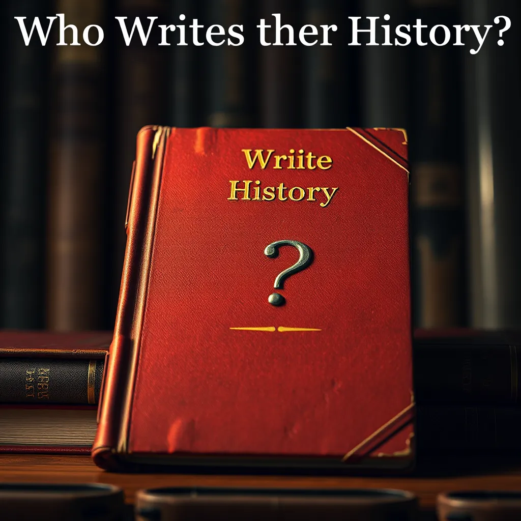 Who Writes Our History? Textbooks and Their Real Authors : MysteryLores
