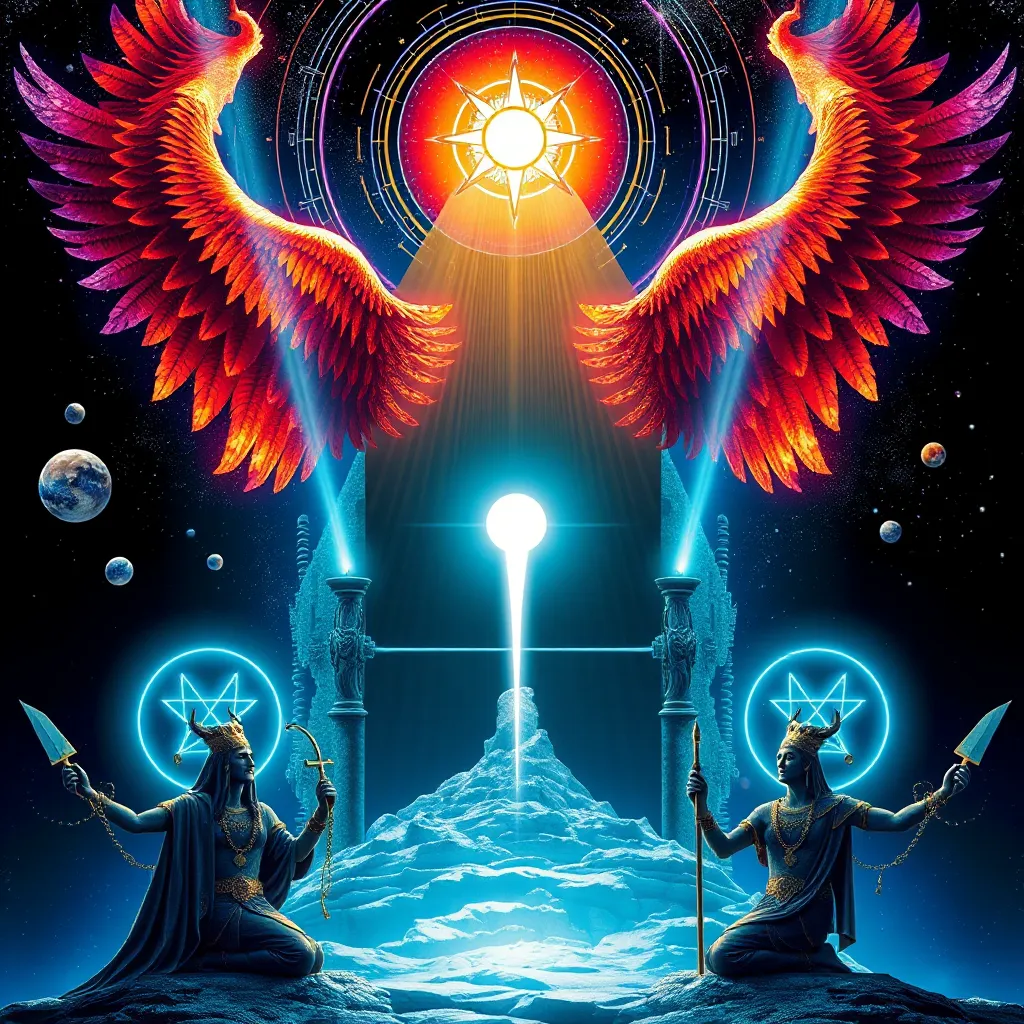 Exploring the Thelemic Triad: Nuit, Hadit, and Ra-Hoor-Khuit : MysteryLores