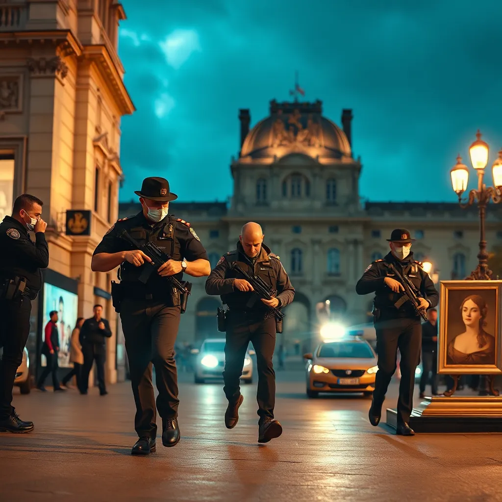 Thief Caught After Attempting Louvre Heist in Paris : MysteryLores