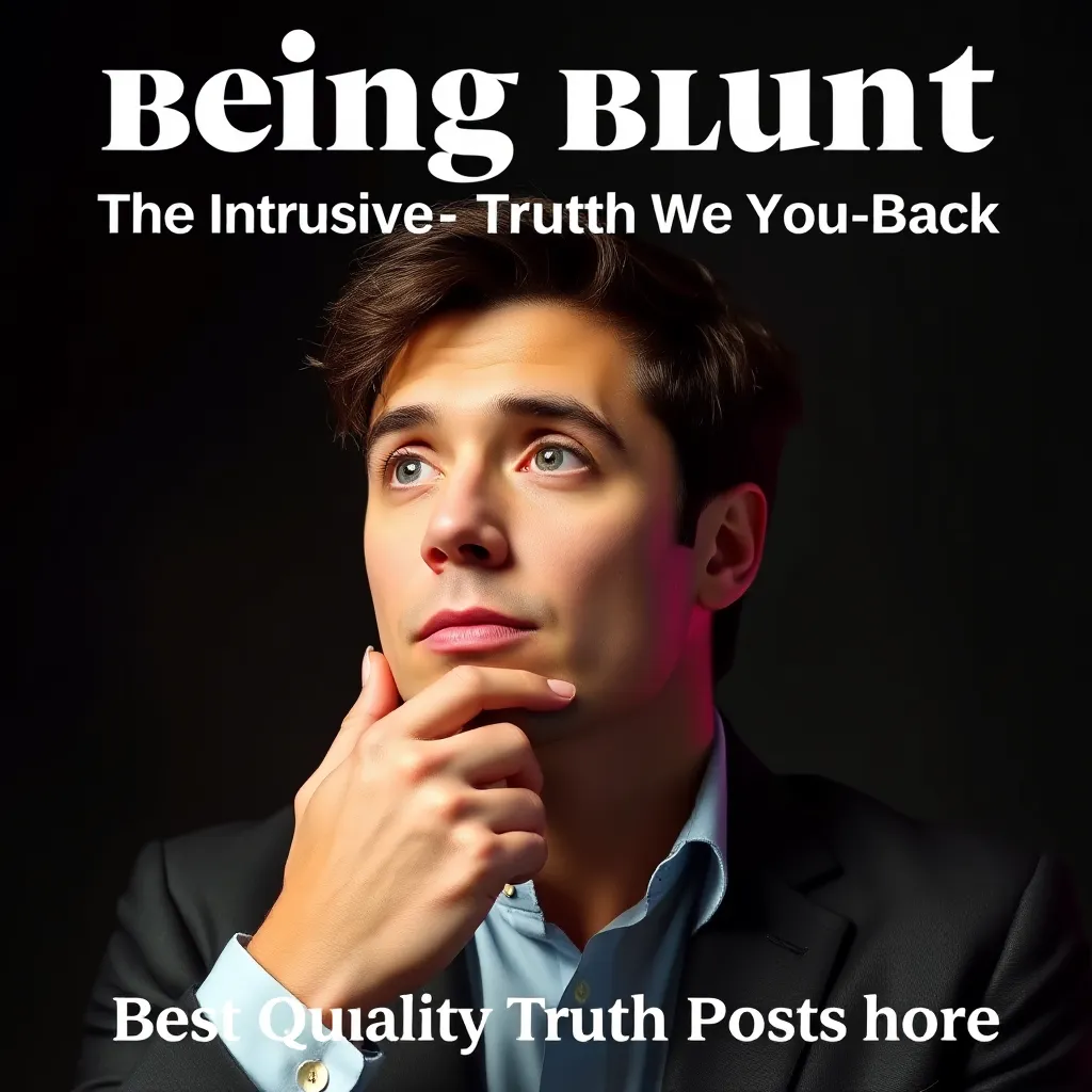 Being Blunt: The Intrusive Truths We Wish We Could Take Back : MysteryLores