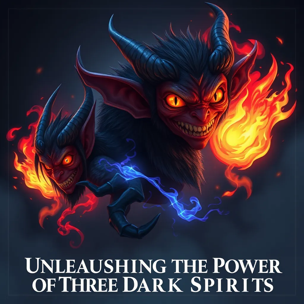 Unleashing the Power of Three Dark Spirits : MysteryLores