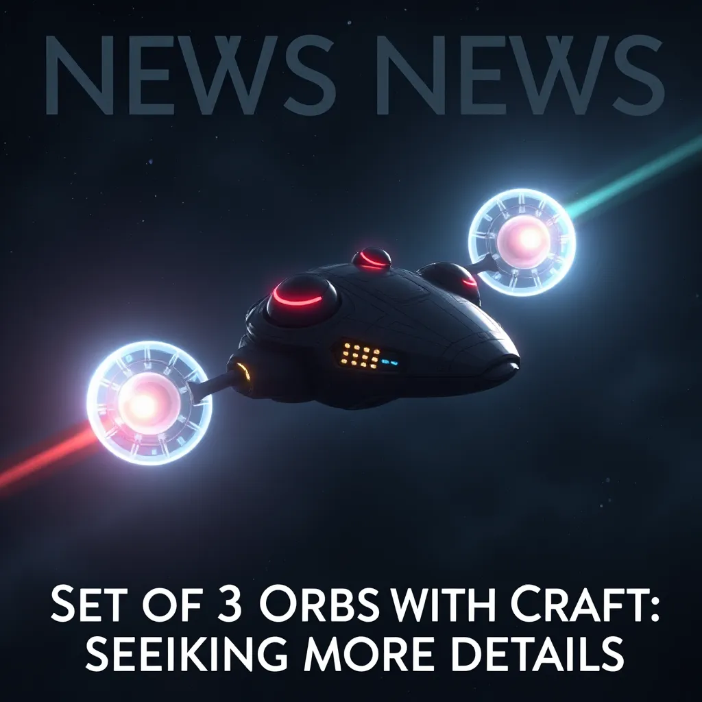 Set of 3 Orbs Merging with Craft: Seeking More Details : MysteryLores