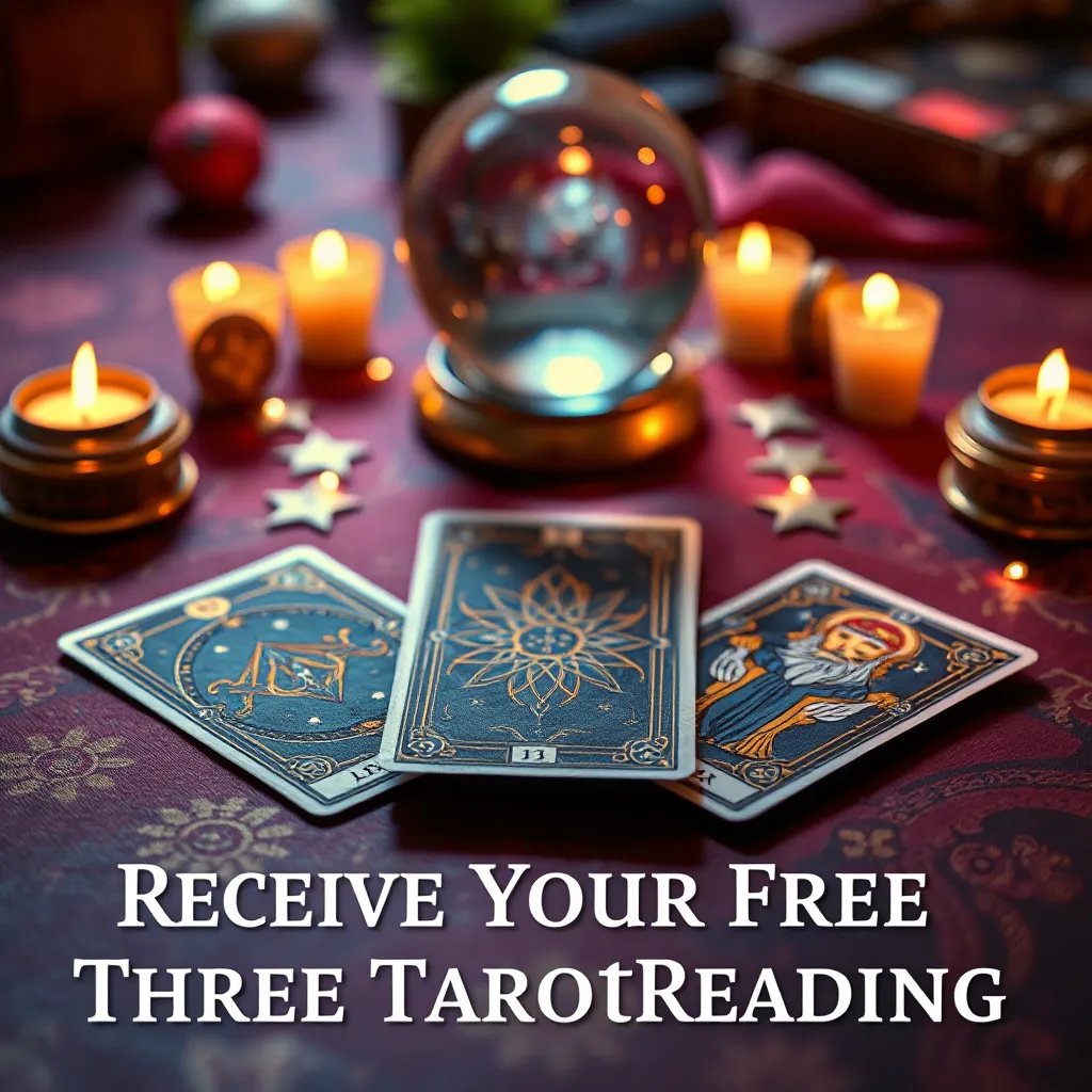 Receive Your Free Three Card Tarot Reading Today! : MysteryLores