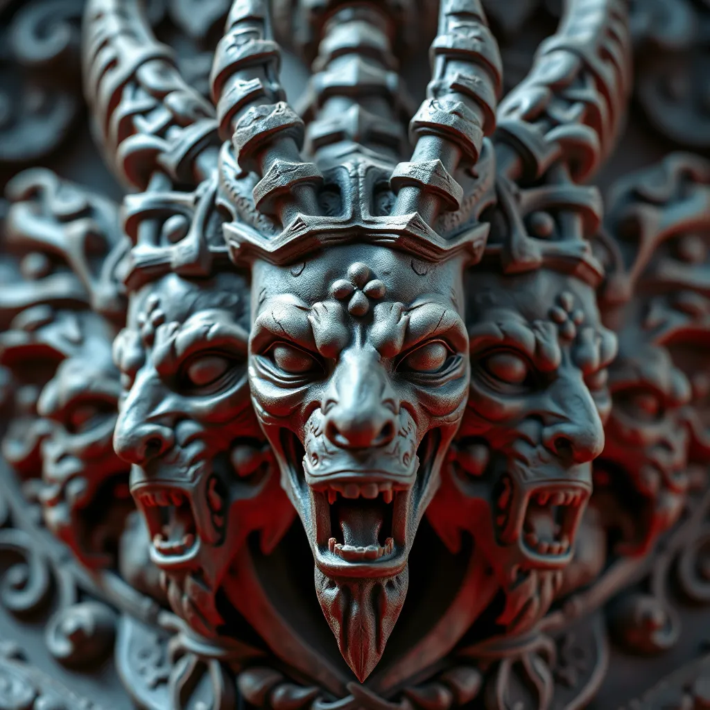 Three-Faced Baphomet Carving Discovered at Templar Castle : MysteryLores