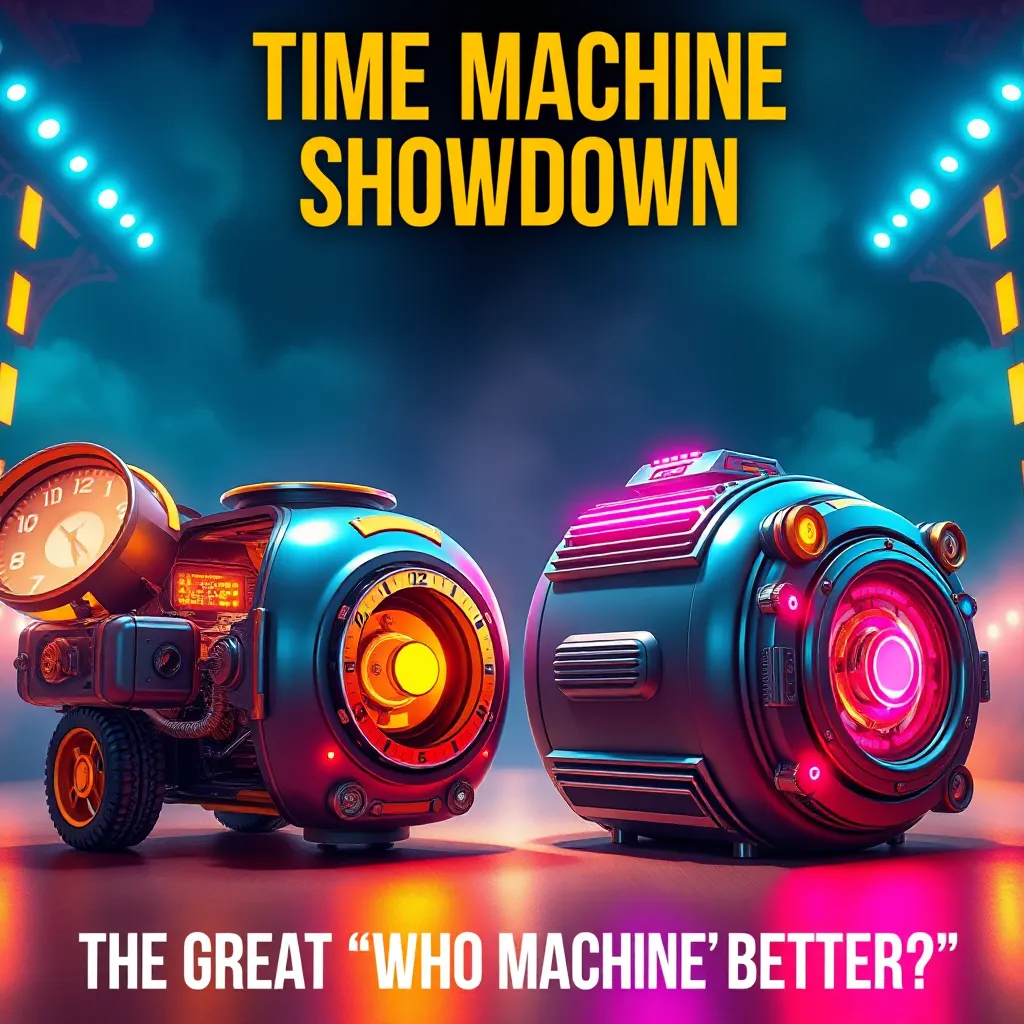 The Great Time Machine Showdown: Who Built It Better? : MysteryLores