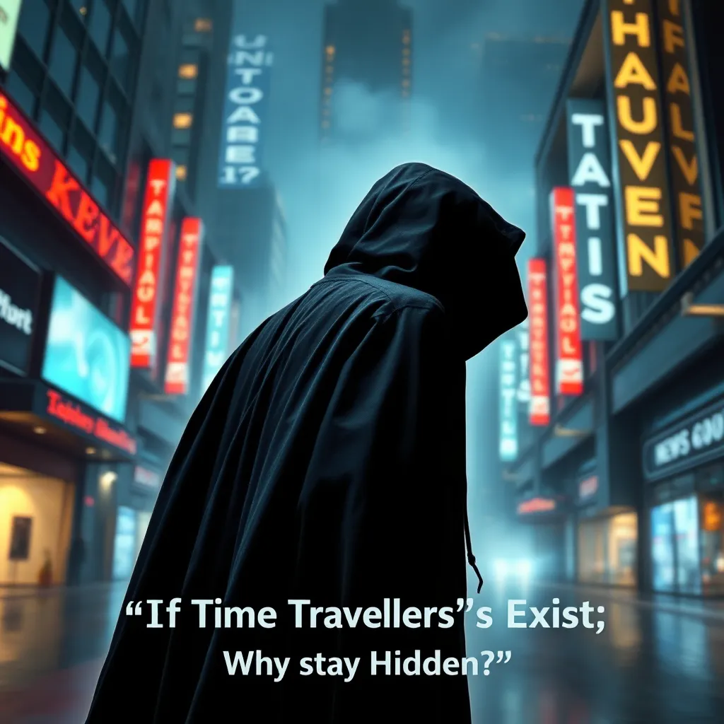 If Time Travelers Exist, Why Stay Hidden? : MysteryLores