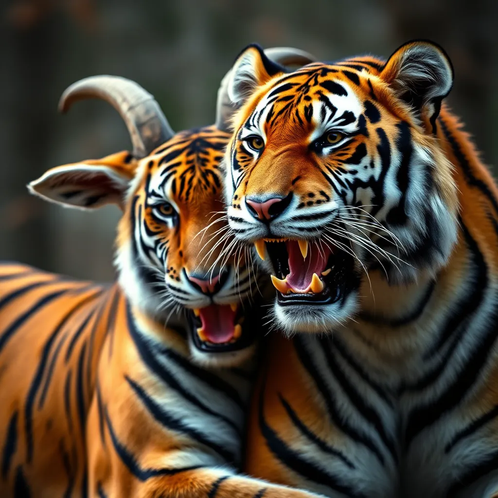 The Unlikely Friendship of a Goat and a Tiger : MysteryLores