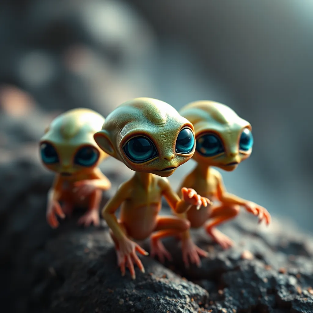 Tiny Aliens with Huge Eyes: A Bizarre Encounter : MysteryLores