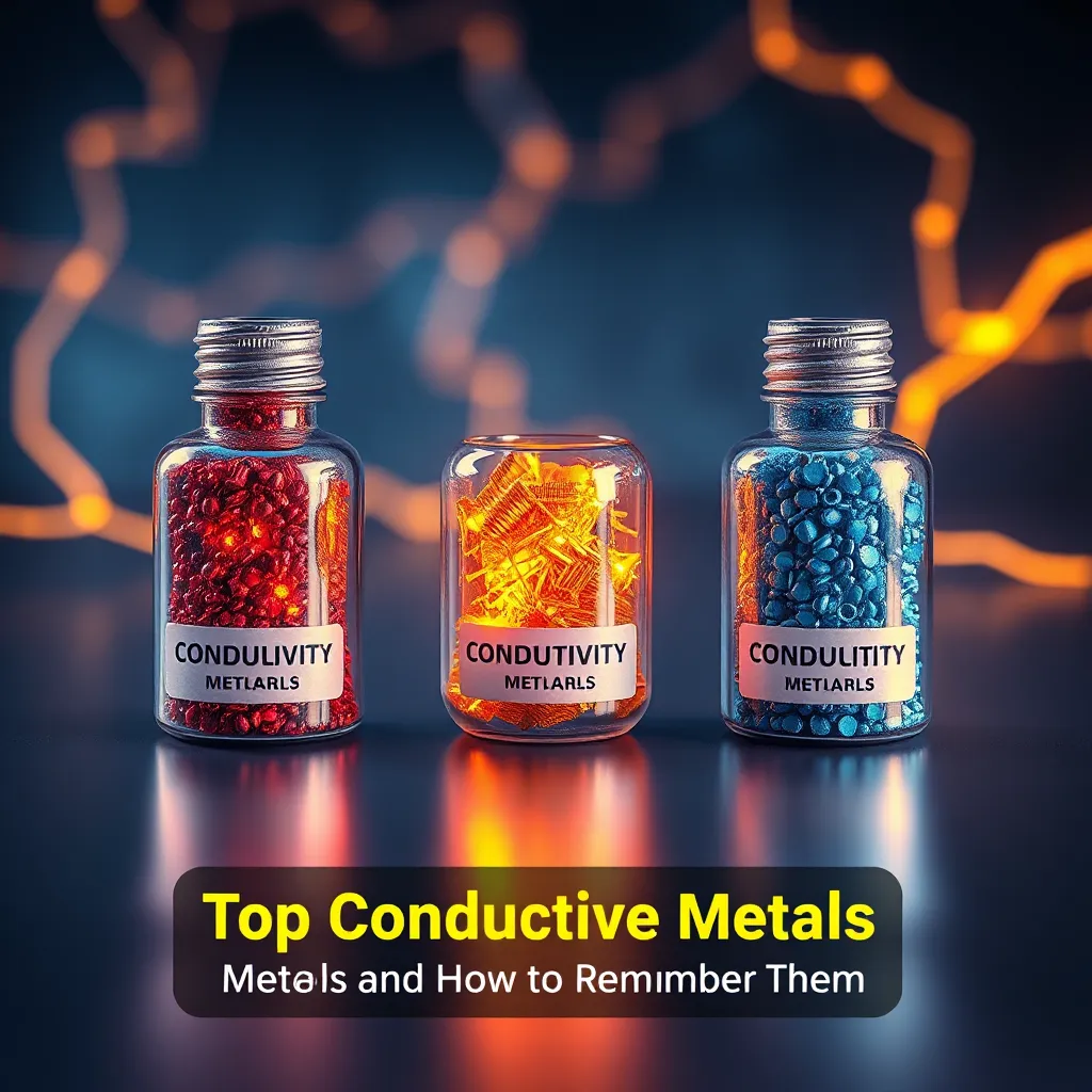 Top Three Conductive Metals and How to Remember Them : MysteryLores