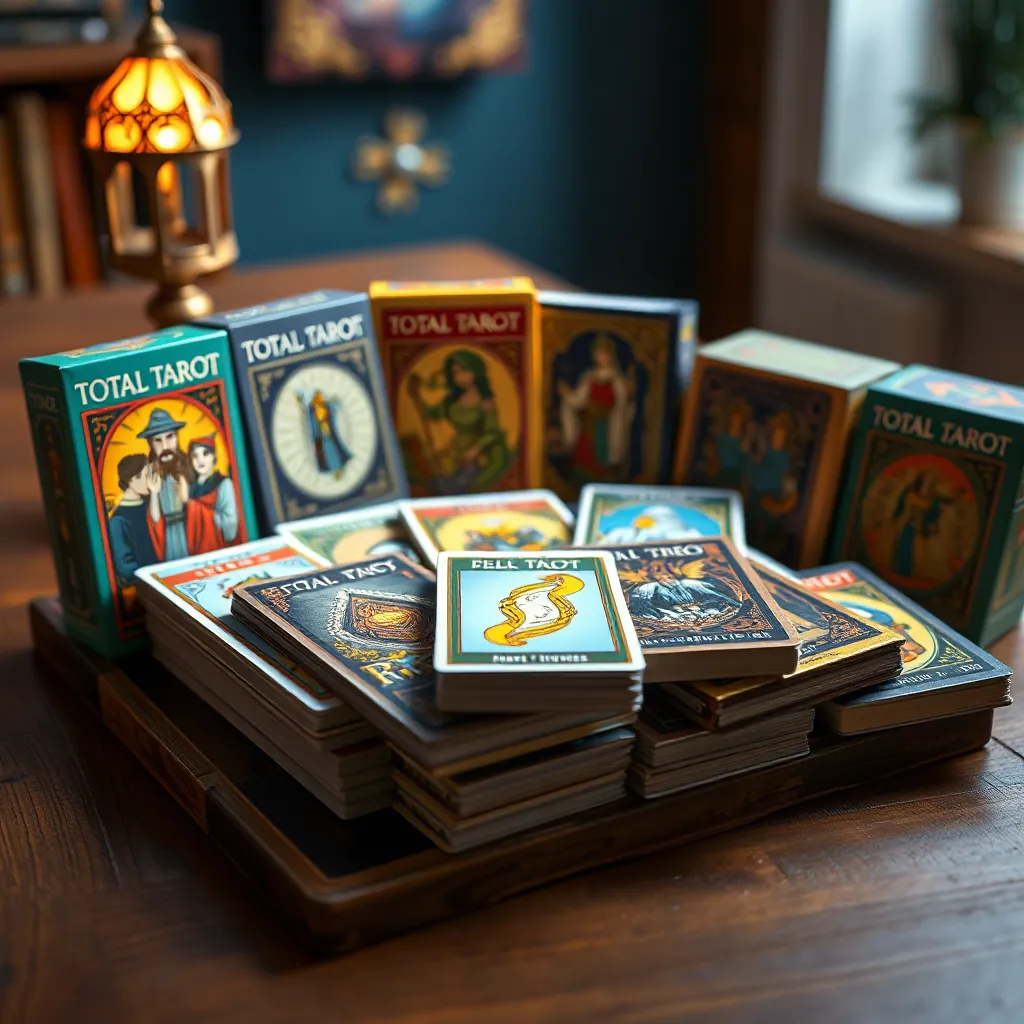 Assessing Cardstock Quality of Total Tarot Magazine Decks : MysteryLores