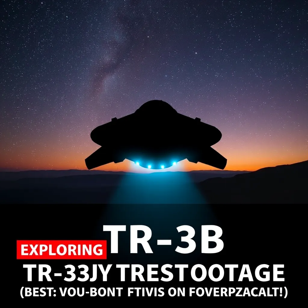 Exploring TR-3B: Possible Night Vision Footage Revealed : MysteryLores