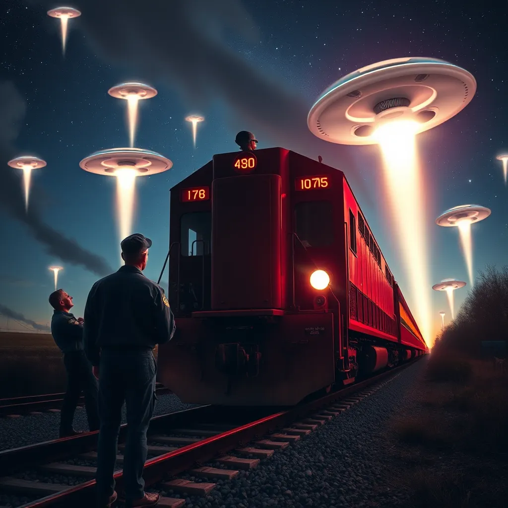 Indiana Train Crew Witnessed UFOs in 1958: Shocking Events : MysteryLores
