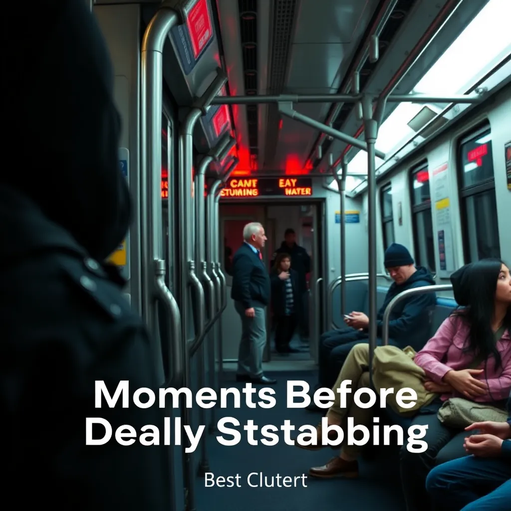 Video Captures Moments Before Deadly Stabbing on Train : MysteryLores