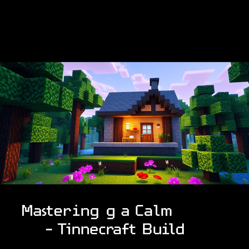 Mastering a Calm Minecraft Build: Tips and Tricks : MysteryLores