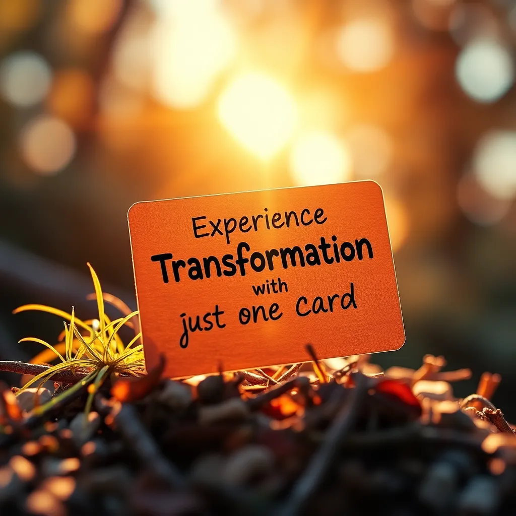 Experience Transformation with Just One Card : MysteryLores