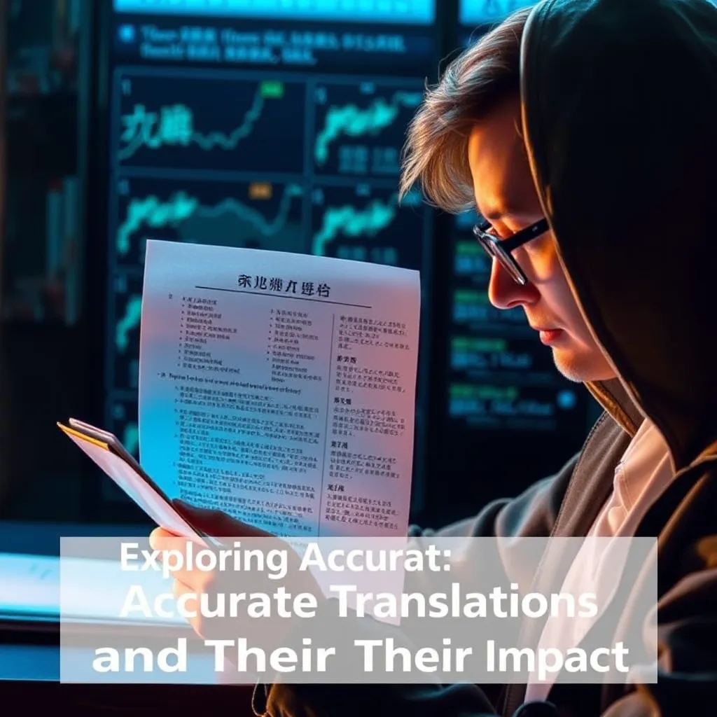 Exploring Accurate Translations and Their Impact : MysteryLores