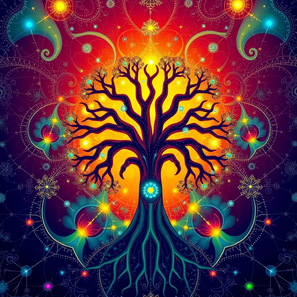 Discover Tree Mandalas: A Meditative Visual Experience : MysteryLores