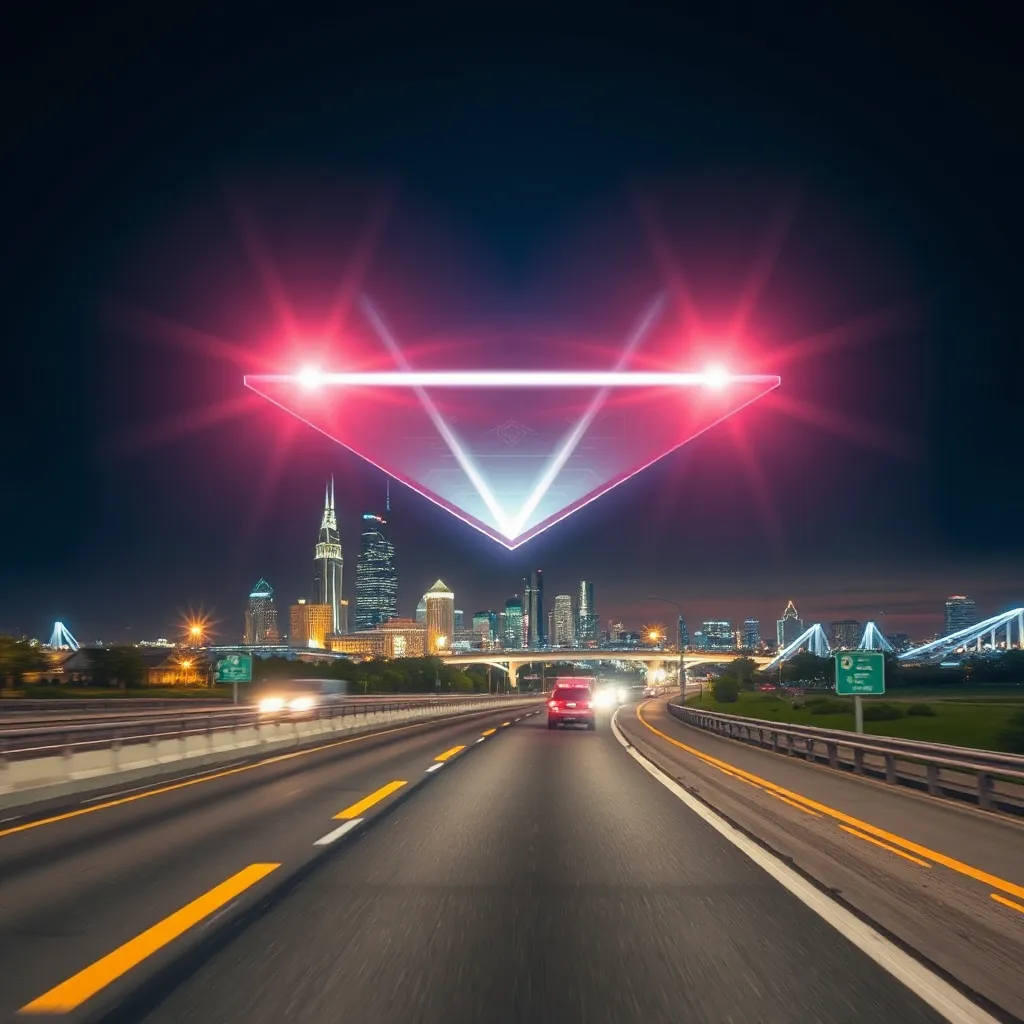 Witness Shares Unusual Encounter with Triangle Craft in Dallas ...