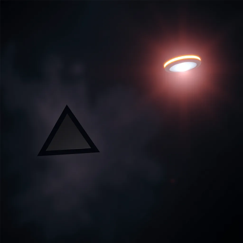 UFO Sightings Confirmed: Triangle and Orb Craft Reported : MysteryLores